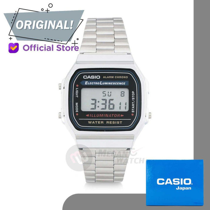 Casio A168WA-1WDF – MedanWatch